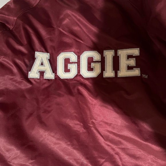 NCAA | Jackets & Coats | Texas Am Aggies Ncaa Varsity Jacket Red New ...